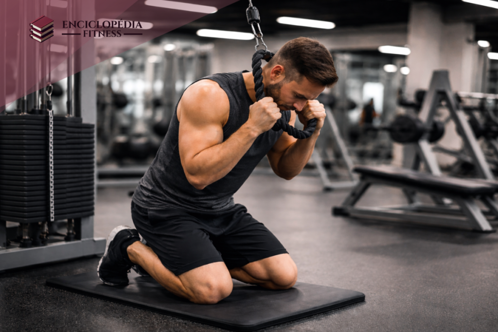 Abdominal na Polia Alta: Como Usar Carga Sem Forçar o Pescoço