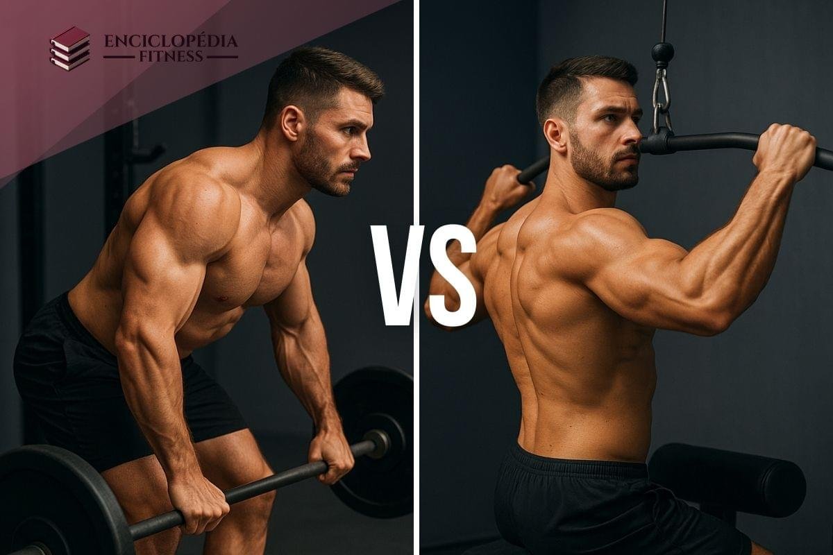Puxada Alta x Remada: Qual Exercício Foca Melhor em Espessura de Costas?